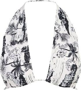 Karl Lagerfeld Haut de maillot de bain imprim&eacute;