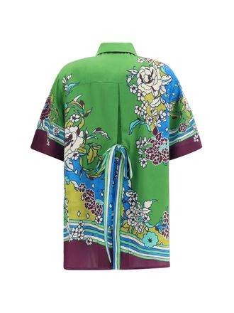 Alemais Womens Nanci Silk Shirt