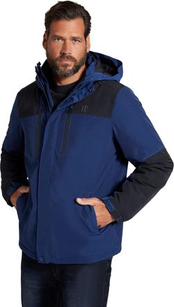 JP1880 Herren, Gro&szlig;e Gr&ouml;&szlig;en, Funktions-Jacke, wasser-, winddicht, atmungsaktiv, Kapuze
