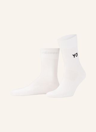 Yohji Yamamoto Socken Y-3 Crew weiss