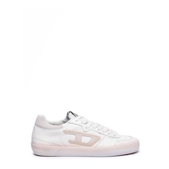 Diesel Leder Sneakers mit Gummisohle - - Shoes - Herren - Wei&szlig; - 40 1/2 EU