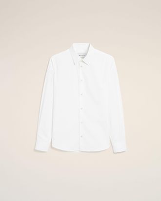 Ami Ami Paris - Chemise blanche en coton Ami de Coeur Blanc - Taille : 36 - pour Homme