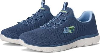 Skechers Baskets Summits pour femme, bleu, 36.5 EU