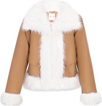 Izia Jacke Frauen Kamel