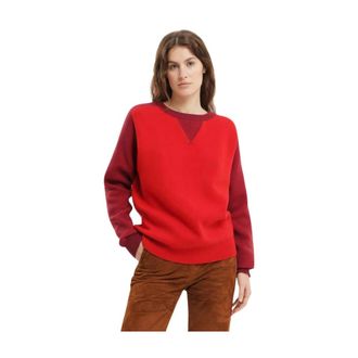 1989 STUDIO Roter Pullover Maglia Girocollo - - Knitwear - Damen - Rot - S