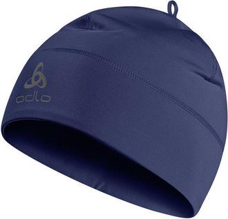Odlo Unisex Polyknit Warm Eco Hat Laufbekleidung M&uuml;tze Skipper Blue - Blau
