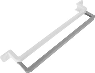 NUOBESTY Faltbarer Wandmontierter Bad Hausschuhhalter Rostbeständiger Punchfreier Slippers Rack mit Ablaufeigenschaft für Feuchte Räume Wie Badezimmer und Flur