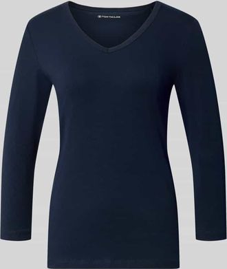 Tom Tailor Regular Fit T-Shirt aus Baumwoll-Mix