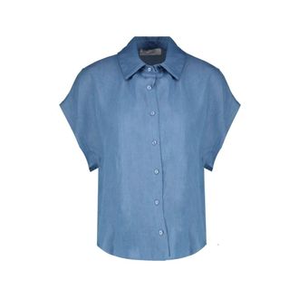 Am&eacute;lie & Am&eacute;lie Damen, Blusen & Hemden, Blau, 2XLGr&ouml;&szlig;e