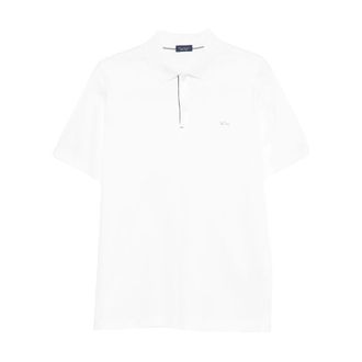 Paul & Shark Baumwoll-Poloshirt f&uuml;r Herren - - Tops - Herren - Wei&szlig; - 2XL