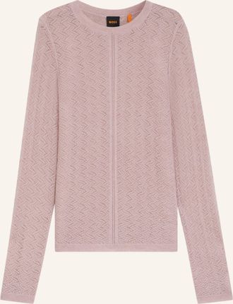 HUGO BOSS Pullover C_Fasilea Slim Fit lila