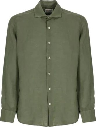 MC2 Saint Barth Homme, Chemises, Vert, Taille: XL Chemise Classique Pamplona