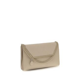 Stella McCartney Womens Beige Polyester Shoulder Bag