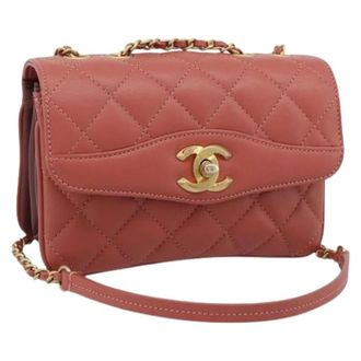 Chanel Pre-owned Vintage Schultertasche - - Pre-owned - Damen - Rosa - ONE SIZE