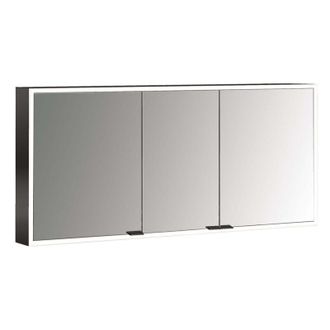 Emco Prime Lichtspiegelschrank, 1400 mm, 3 T&uuml;ren, mit - Emco