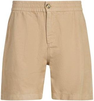 Faguo Short Ch&egrave;vre en coton et lin m&eacute;lang&eacute;s