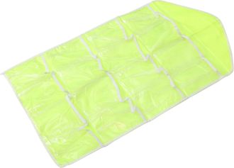 BESPORTBLE F&auml;cher T&uuml;rh&auml;ngender Aufbewahrungsbeutel Gr&uuml;n mit Transparentem Fenster Gro&szlig;er Kapazit&auml;t Organizer f&uuml;r Unterw&auml;sche Socken BH Wand T&uuml;rschrank Organizer 