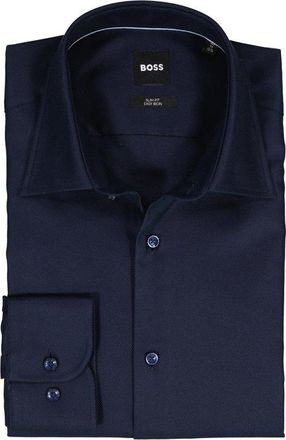 HUGO BOSS Herren Hemd schwarz
