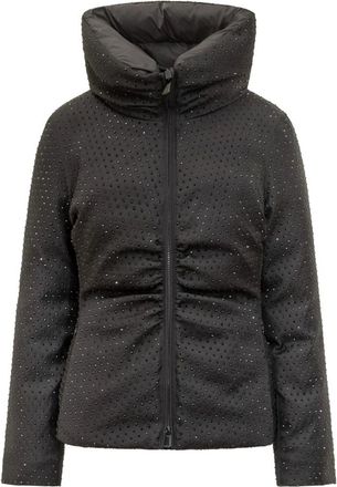 Pinko Pinko, Femme, Vestes, Noir, Taille: 42 FR Nita Padded Jacket