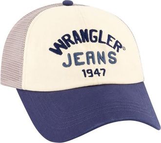 Wrangler Trucker Cap Casquette de Baseball, Bruine, Taille Unique Mixte