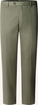 Hackett Chino Cotton Linen Chino gruen