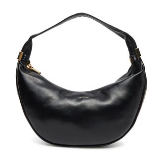 Calvin Klein Handtasche Calvin Klein Pinched Soft Crescent Sm LV04F3010G Schwarz