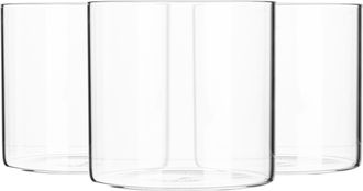 Argon Tableware Scandi -Aufbewahrungsgläser - 550ml - Pack Von 3
