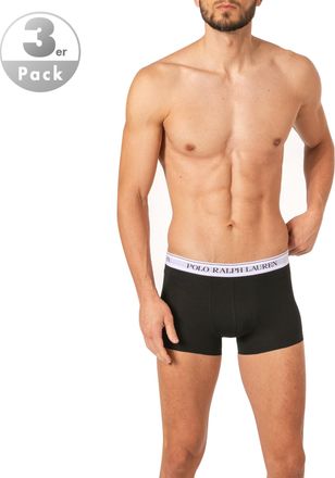 Polo Ralph Lauren Herren Trunks schwarz Baumwolle & Mix unifarben