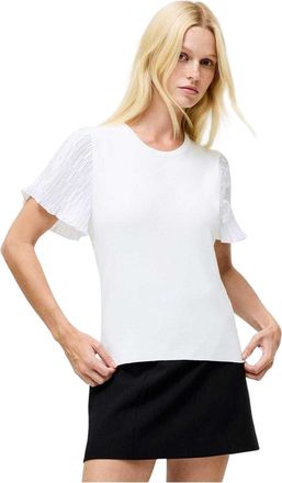French Connection Krista T-Shirt f&uuml;r Damen, Regul&auml;r (Wei&szlig;)
