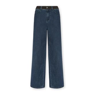 Elena Miro Wanda Wide Jeans - - Jeans - Damen - Blau - 6XL