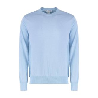 Comme Des Gar&ccedil;ons Rundhals-Pullover - - Knitwear - Herren - Blau - L