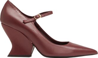 8 by YOOX LEATHER WEDGE SOLE PUMPS