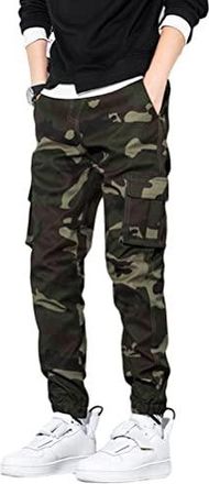 TOMWELL Jogging Hommes Pantalon Cargo Homme Survêtement Slim Fit Pantalon de Sport Jogger Camouflage Workwear Mode Pantalon Travail de Loisirs Casual Workout 