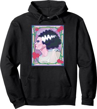 Universal Monsters Bride Rose Frame Decoupage Pullover Hoodie