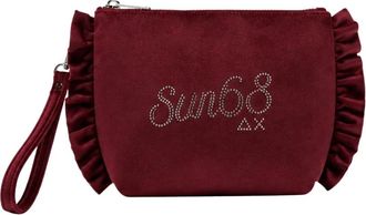 Sun 68 Mini Pouch Rouches Chenille - - Bags - Damen - Rot - ONE SIZE