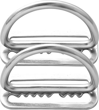 Generico Taucherschutz: Sicherheitsgurtschnalle aus Edelstahl, 6 x 2,4 x 4 cm, korrosionsbest&auml;ndiger Clip, starker Verriegelungsmechanismus, Tauchen, Schnorche