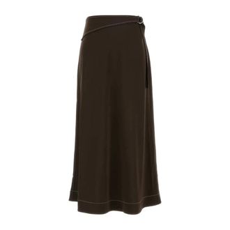 Tory Burch Brauner Viskoserock - - Skirts - Damen - Braun - 2XS