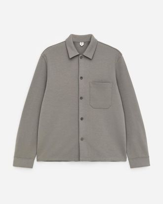 Arket Jersey-Overshirt -Grau