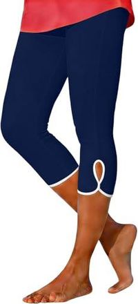 Generic Pantalon de yoga pour femme avec taille, d&eacute;coup&eacute;, confortable, extensible, legging de compression, grande taille, pantalon de gymnastique et de yoga 2
