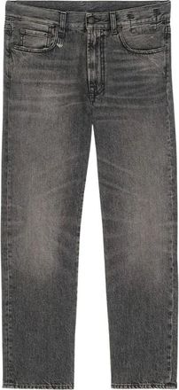 R13 Femme, Jeans, Noir, Taille: W27 Boyfriend Jean Leyton