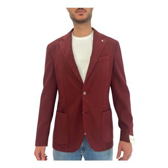L.B.M. 1911 L.b.m. 1911, Herren, Jacken, Rot, XLGr&ouml;&szlig;e