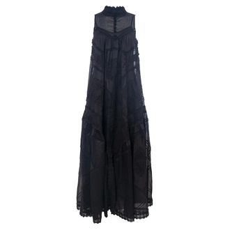 Ermanno Scervino Femme, Robes, Noir, Taille: 38 FR Maxi Robes