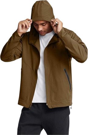 Under Armour Unstoppable Trainingsjacke f&uuml;r Herren, mit Kapuze (Braun)