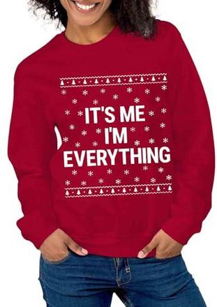 Generic Sweat assorti pour couple de Saint-Valentin 2026 avec inscription &laquo; I Have Everything I Want For Shirt/Husband Wife &raquo;, Rouge, M