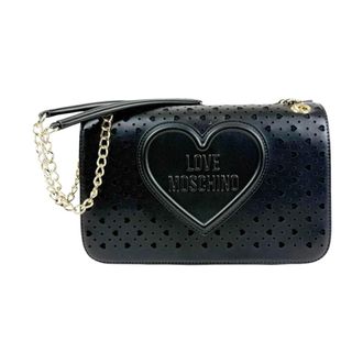 Love Moschino Femme, Sacs, Noir, Taille: ONE Size Traforato Sottospalla