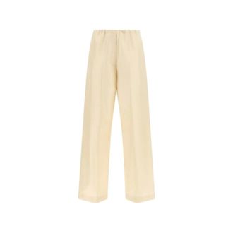 The Row Femme, Pantalons, Beige, Taille: 38 FR Beta Pant