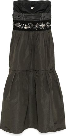 Prada 2006 Kleid mit Perlen - Schwarz