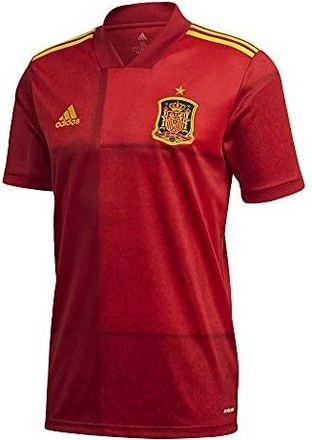adidas 2020-21 Spain Home Jersey - Red-Yellow XL