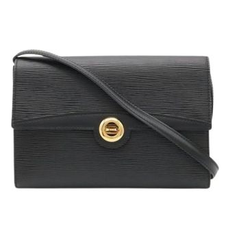 Louis Vuitton Sac pochette Epi Pre-owned - Femme - Pre-owned - Noir - Taille: ONE Size