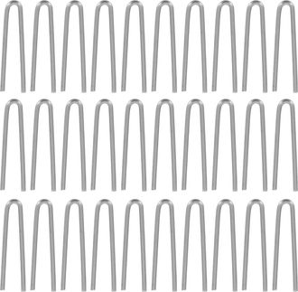 Soimiss 200 St&uuml;ck U f&ouml;rmige Hitzebest&auml;ndige Aufh&auml;ngehaken aus Wolframdraht f&uuml;r Keramik Schmuckherstellung Langlebig f&uuml;r Brennofen f&uuml;r DIY Keramik Schmuckproje